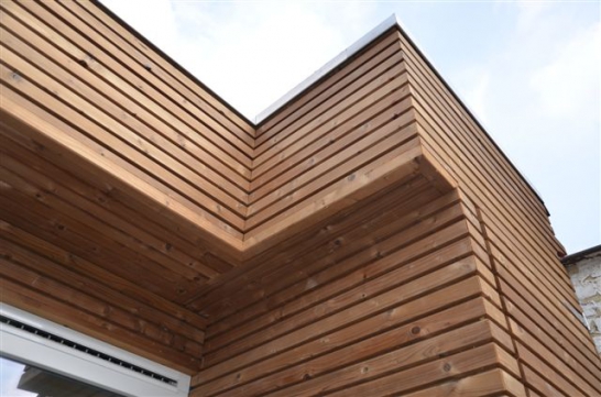 Thermowood gevelbekleding